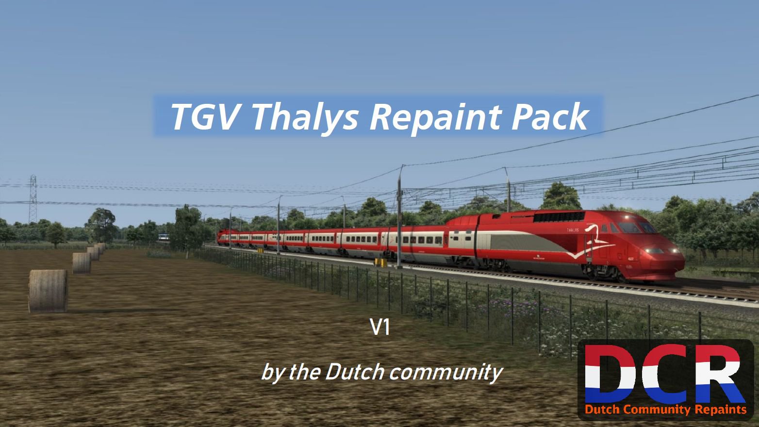 TGV en Thalys repaint pack - Rail Sim Belgium
