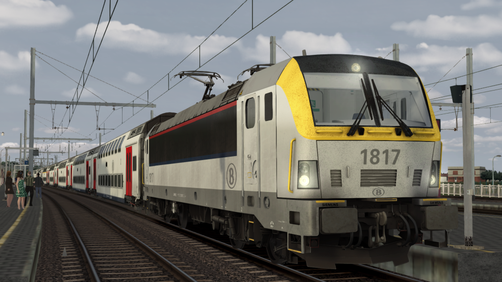 NMBS/SNCB HLE18-19 - Rail Sim Belgium