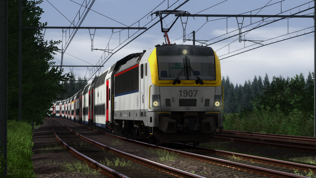 NMBS/SNCB HLE18-19 - Rail Sim Belgium