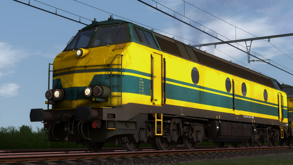 NMBS/SNCB HLD55 Geel - Rail Sim Belgium